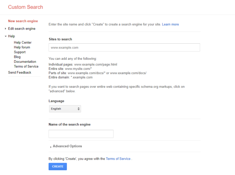 Add Custom Search Engine in your Website using Google Custom Search ...