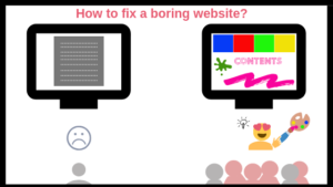 A boring website? Do you know how to fix it up? - HoliThemes Blog