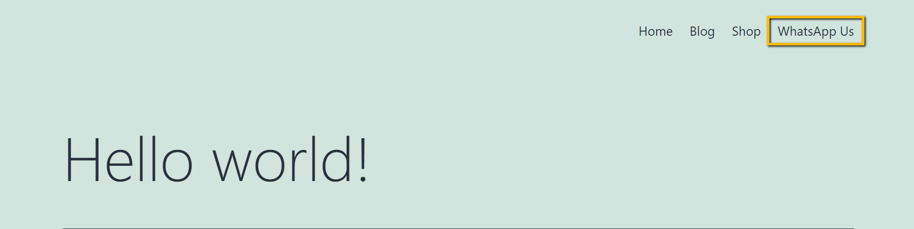 Custom Element - Add Your Own Design - Click to Chat